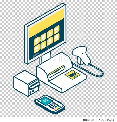 Automatic change machine - Stock Illustration [69043023] - PIXTA