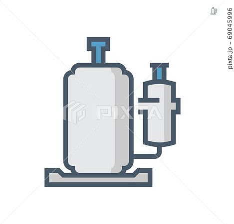 Reciprocating compressor icon 64x64 pixel...のイラスト素材 [69045996] - PIXTA