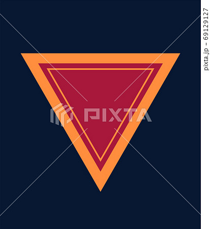 Red Inverted Triangle Logo