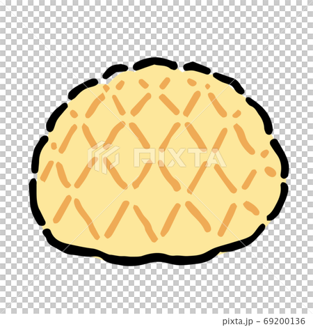 Illustration of Melon Pan - Stock Illustration [69200136] - PIXTA