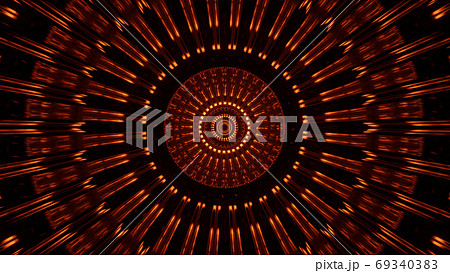 Classic Golden Space Portal 4k uhd 3d...のイラスト素材 [69340383] - PIXTA