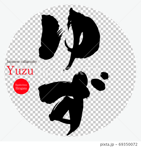 Yuzu / Yuzu (brush / handwriting) - Stock Illustration [69350072] - PIXTA