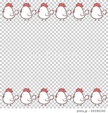 Chicken frame - Stock Illustration [69398340] - PIXTA