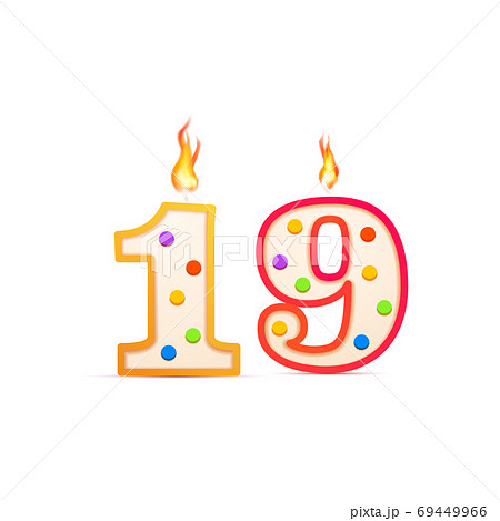 19 Birthday Candles