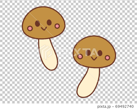 Nameko_character - Stock Illustration [69492740] - PIXTA