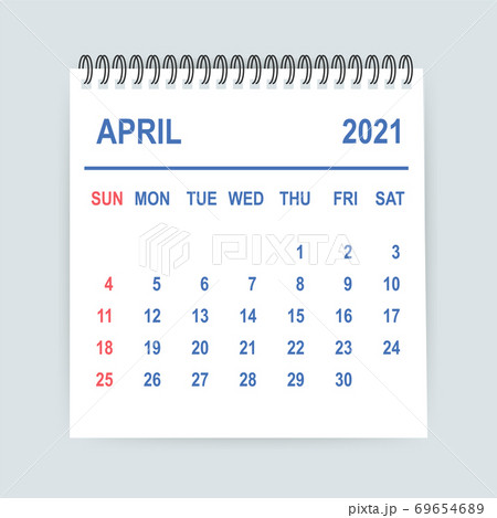 April 2021 Calendar