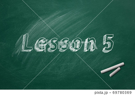 Lesson 5のイラスト素材 [69780369] - PIXTA