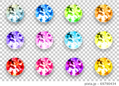 Jewel parts set - Stock Illustration [69790434] - PIXTA