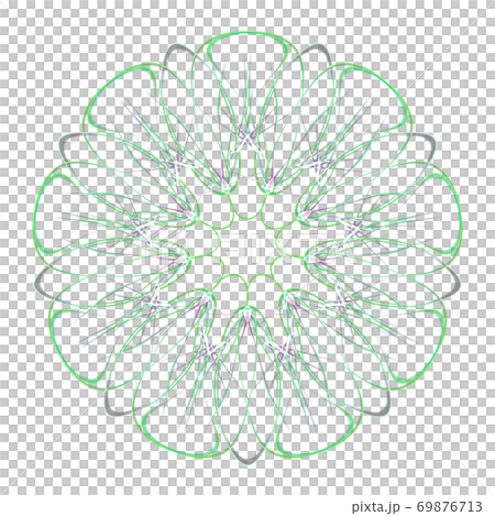 Beautiful nonagon (transparent PNG background)... - Stock Illustration ...