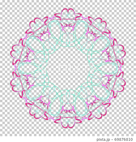 Beautiful decagon (transparent PNG background)... - Stock Illustration ...