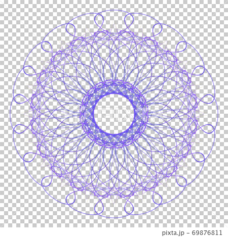 Beautiful decagon (transparent PNG background)... - Stock Illustration ...