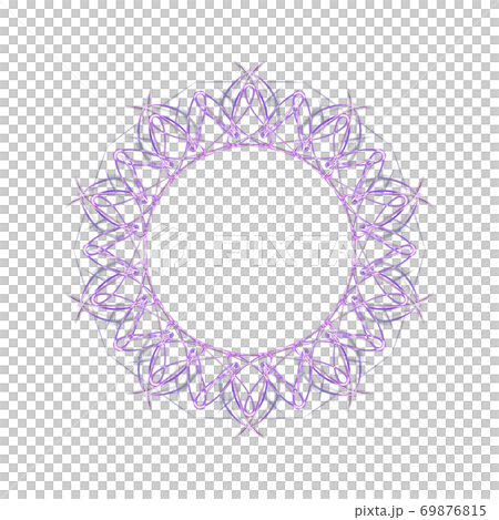 Beautiful decagon (transparent PNG background)... - Stock Illustration ...
