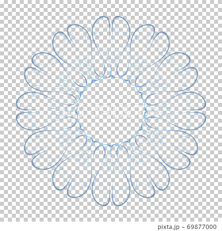 Beautiful dodecagon (transparent PNG... - Stock Illustration [69877000 ...