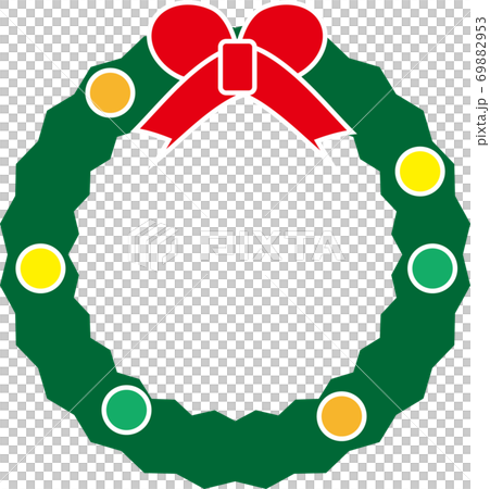 Cute Christmas lease - Stock Illustration [69882953] - PIXTA