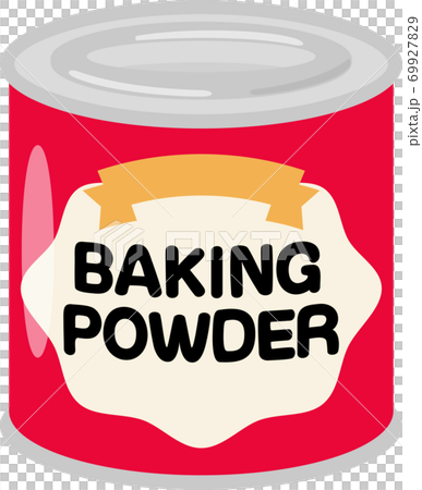 Baking powder in a can - Stock Illustration [69927829] - PIXTA
