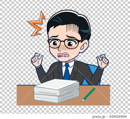 company employee, office worker, salaryman - Stock Illustration ...