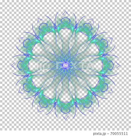 Beautiful dodecagon (transparent PNG... - Stock Illustration [70055511 ...