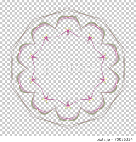 Beautiful decagon (transparent PNG background)... - Stock Illustration ...