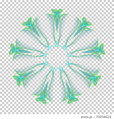 Beautiful nonagon (transparent PNG background)... - Stock Illustration ...