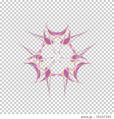 Beautiful triangle (transparent PNG background)... - Stock Illustration ...