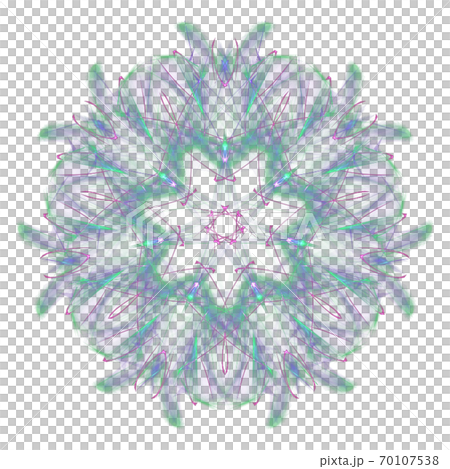 Beautiful heptagon (transparent PNG background)... - Stock Illustration ...