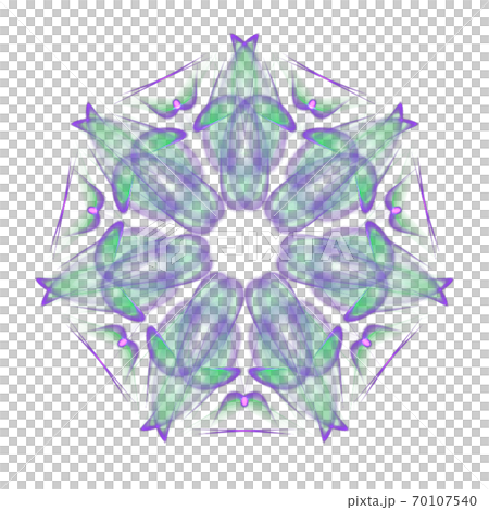 Beautiful heptagon (transparent PNG background)... - Stock Illustration ...