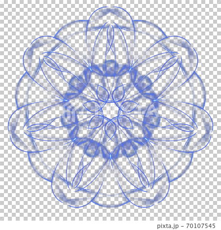 Beautiful heptagon (transparent PNG background)... - Stock Illustration ...