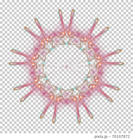 Beautiful nonagon (transparent PNG background)... - Stock Illustration ...