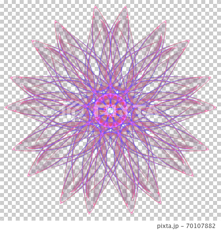 Beautiful nonagon (transparent PNG background)... - Stock Illustration ...