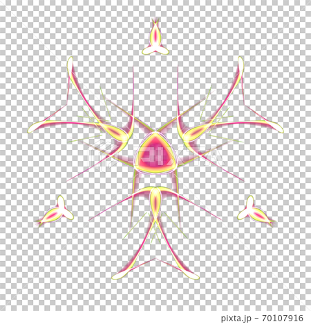 Beautiful triangle (transparent PNG background)... - Stock Illustration ...