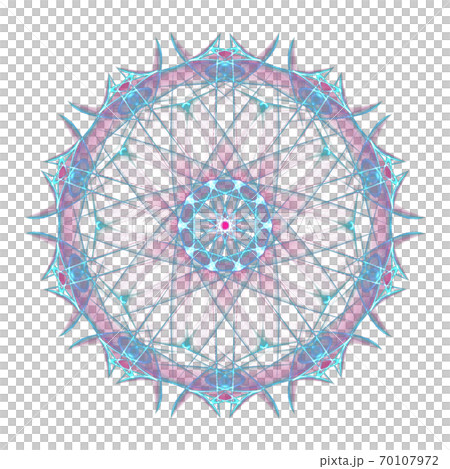 Beautiful decagon (transparent PNG background)... - Stock Illustration ...
