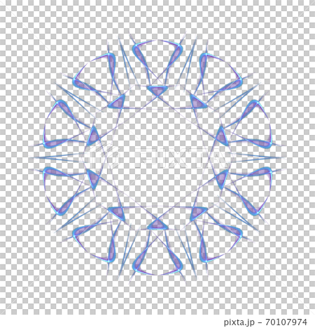 Beautiful decagon (transparent PNG background)... - Stock Illustration ...