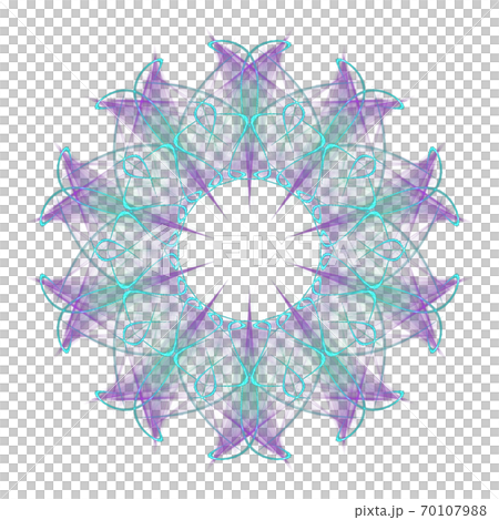 Beautiful decagon (transparent PNG background)... - Stock Illustration ...