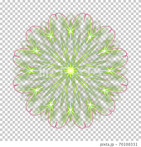 Beautiful dodecagon (transparent PNG... - Stock Illustration [70108331 ...