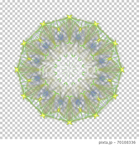 Beautiful dodecagon (transparent PNG... - Stock Illustration [70108336 ...