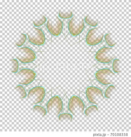 Beautiful dodecagon (transparent PNG... - Stock Illustration [70108338 ...