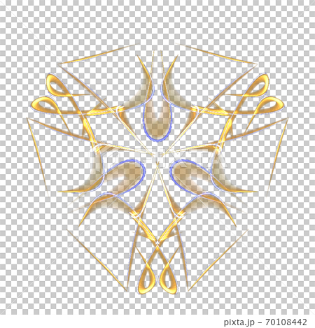 Beautiful triangle (transparent PNG background)... - Stock Illustration ...