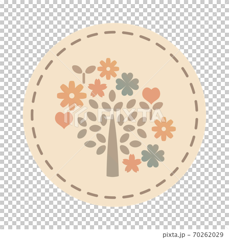 Tree and flower icons - Stock Illustration [70262029] - PIXTA