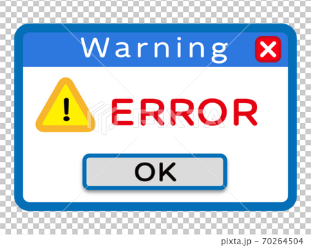 error - Stock Illustration [70264504] - PIXTA