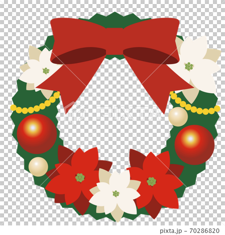 Cute Christmas lease - Stock Illustration [70286820] - PIXTA