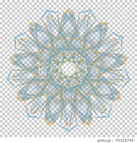 Beautiful nonagon (transparent PNG background)... - Stock Illustration ...