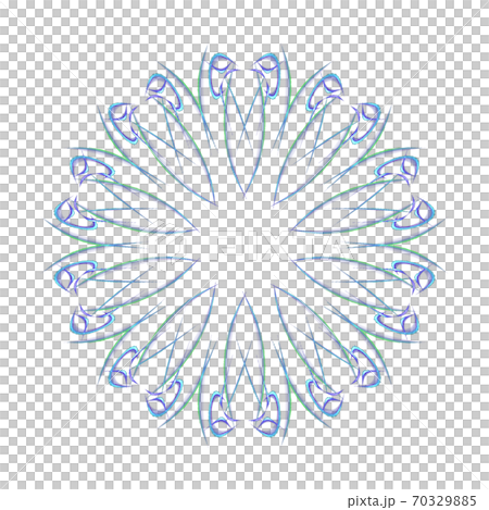 Beautiful decagon (transparent PNG background)... - Stock Illustration ...