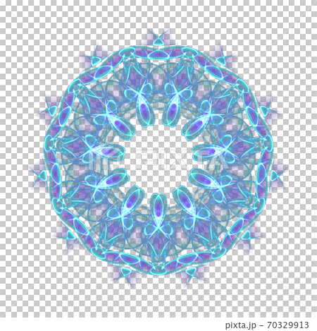 Beautiful hendecagon (transparent PNG... - Stock Illustration [70329913 ...