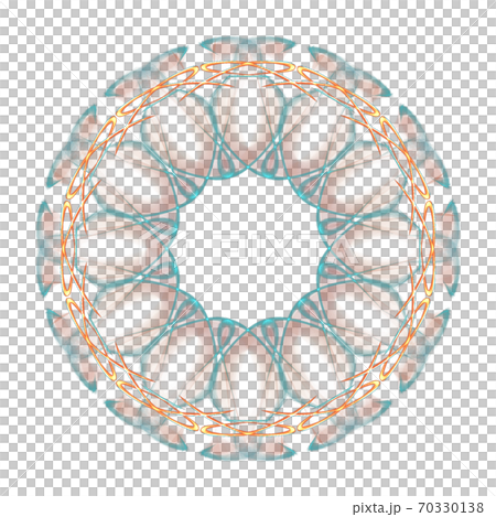 Beautiful dodecagon (transparent PNG... - Stock Illustration [70330138 ...