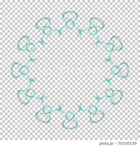 Beautiful dodecagon (transparent PNG... - Stock Illustration [70330139 ...