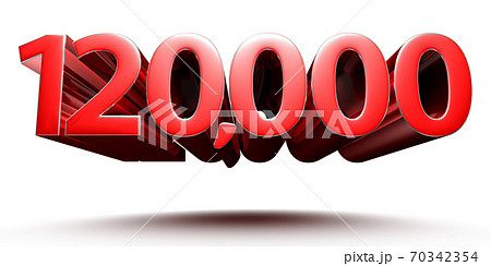 Numbers 120000.のイラスト素材 [70342354] - PIXTA
