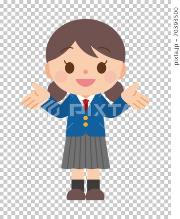 Introduction student female - Stock Illustration [70393500] - PIXTA