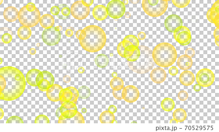 CG bubble background material for many floating... - Stock Illustration ...