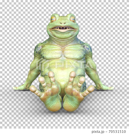 Frog human - Stock Illustration [70531510] - PIXTA