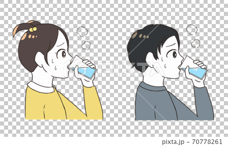 Children to rehydrate - Stock Illustration [70778261] - PIXTA